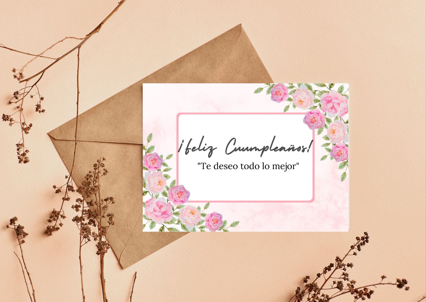 Tarjeta de cumpleaños para Imprimir