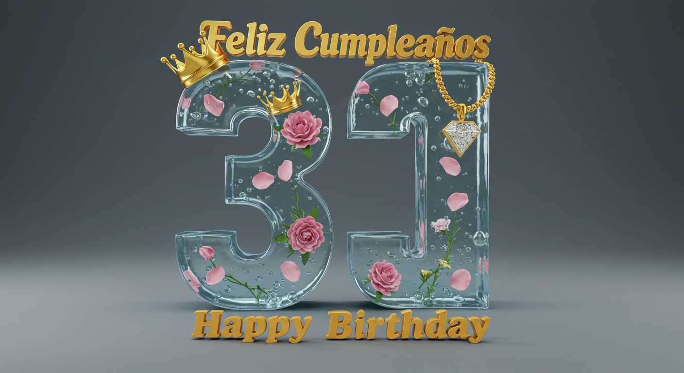 Feliz 31 Cumpleaños